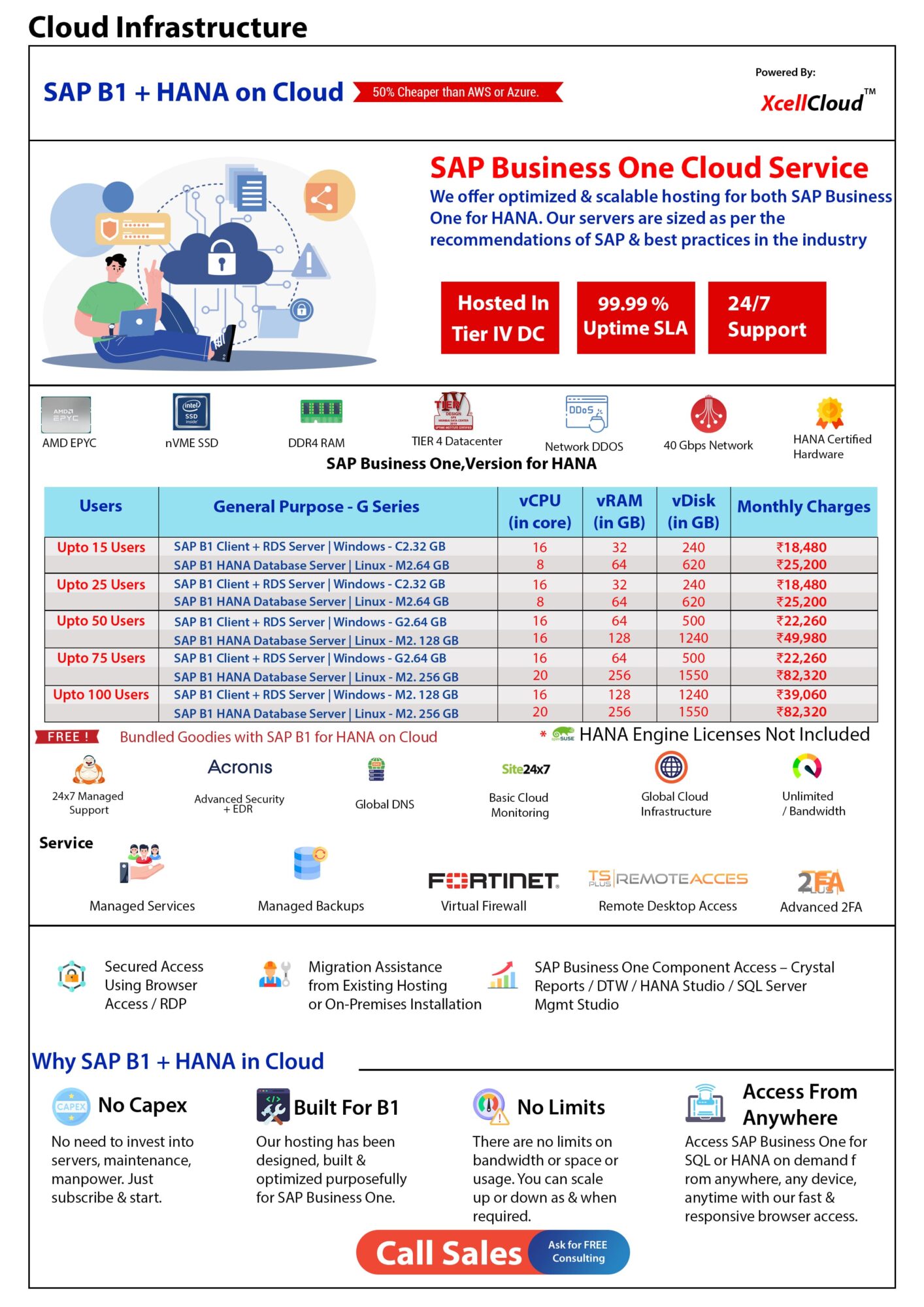 SAP B1 as a Cloud - Xcellhost